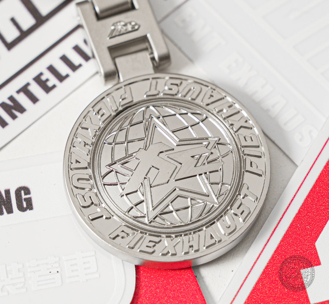 Fi Metal Silver Globe Key Chain – Fi Shop