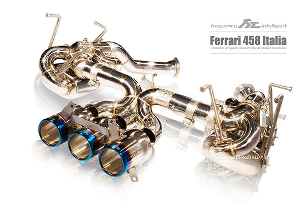Ferrari 458 Italia/spyder | F1 Version | 2009-2015 Valvetronic Muffler ...
